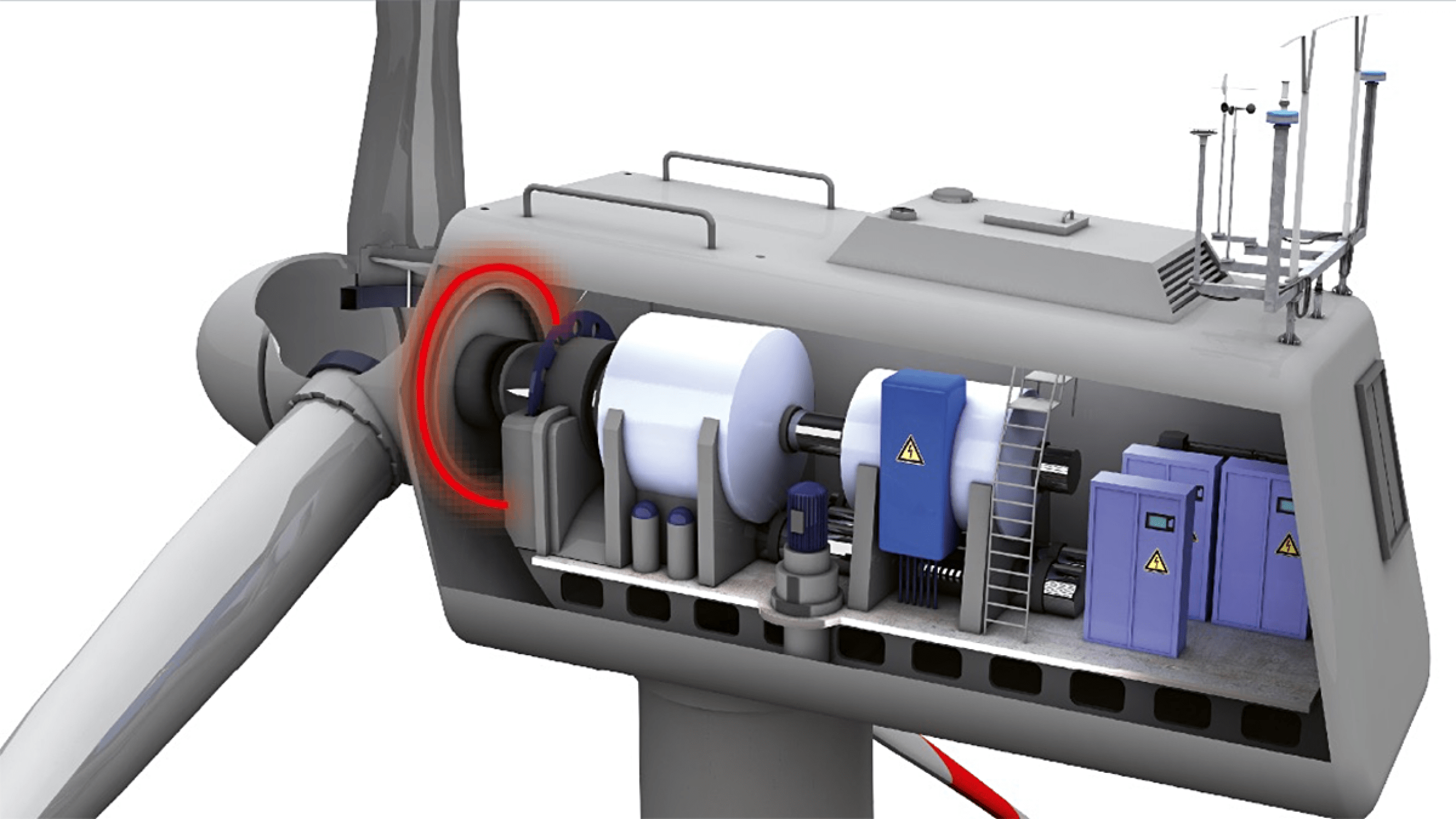 Upward lightning presents a danger to wind turbines