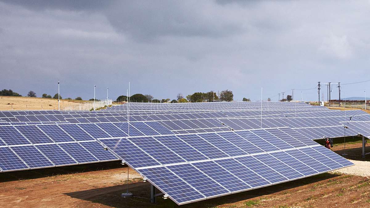 Solar parks – Lightning protection by DEHN